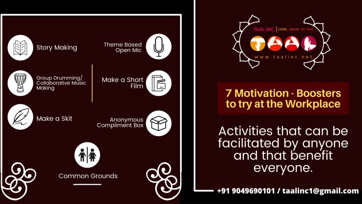 7 activities to Keep employee motivated conducted by Taal Inc.